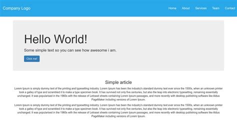 Bootstrap Animated Navigation Bar