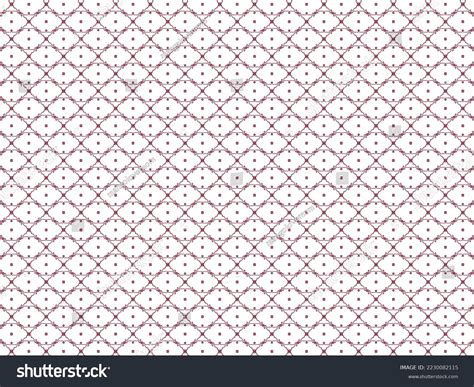Art Deco Trellis Pattern Fabric Design Stock Illustration 2230082115