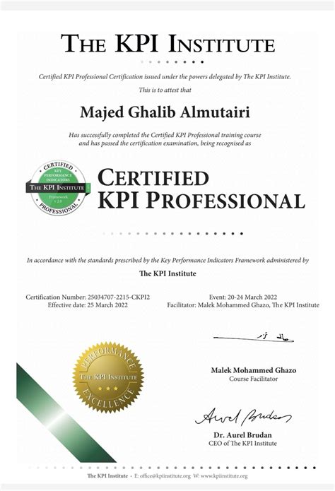 Majed Almutairi Assoc Cipd C Kpi C Kpip Selp On Linkedin From