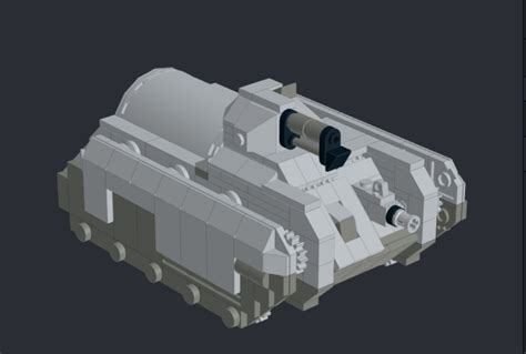 Lego Moc Artemia Pattern Hellhound Astra Militarum Warhammer By Kogi