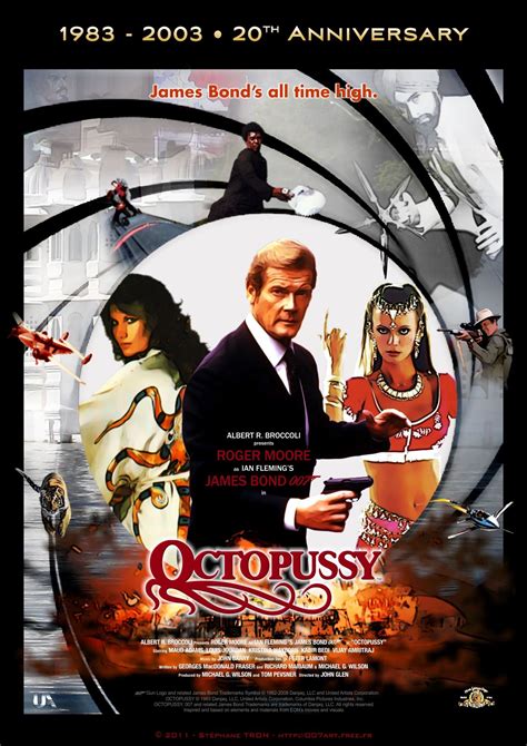 Octopussy Poster 1 James Bond Movies James Bond Movie Posters James Bond