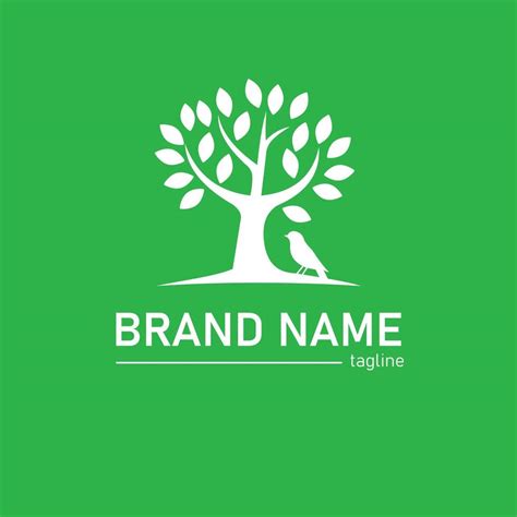 Tree Bird Logo Vector Art Icons And Graphics For Free Download
