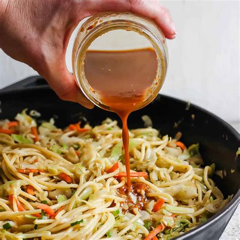 9 Ingredient Flavorful Chow Mein Sauce The Wooden Skillet