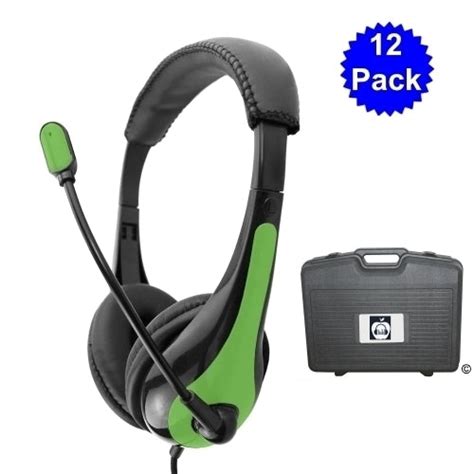 School Headset With Mic Packs Learning Headphones