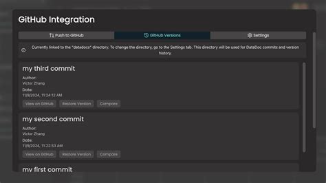 Github User Guide Querybook