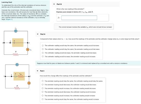 solved learning goal part g to understand the role of the