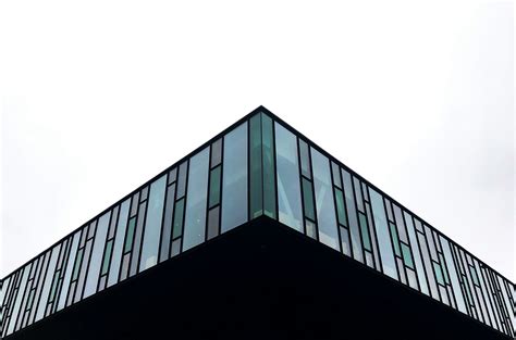 Black And White Glass Building Photo Free Copenhagen Image On Unsplash