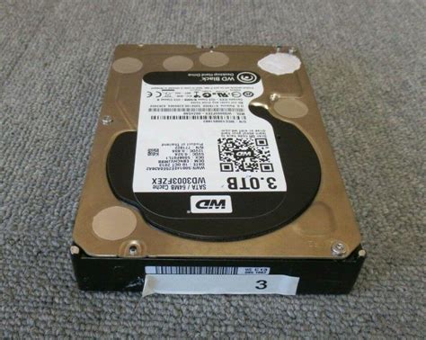 Western Digital WD3003FZEX-00Z4SA0 Black 3TB 7200RPM SATA 64MB 3 5 ...