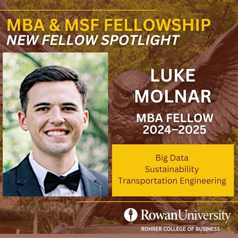🌟 Introducing Luke Molnar Rowan Mba Fellow 2024 2025 🌟 We Are Thrilled To Welcome Luke Molnar