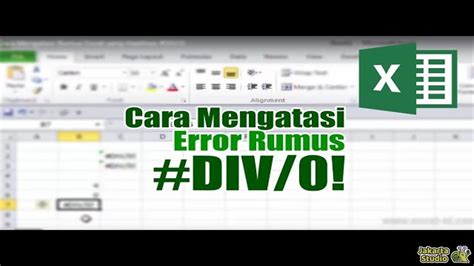 Cara Mengatasi Rumus Excel Yang Tidak Berfungsi