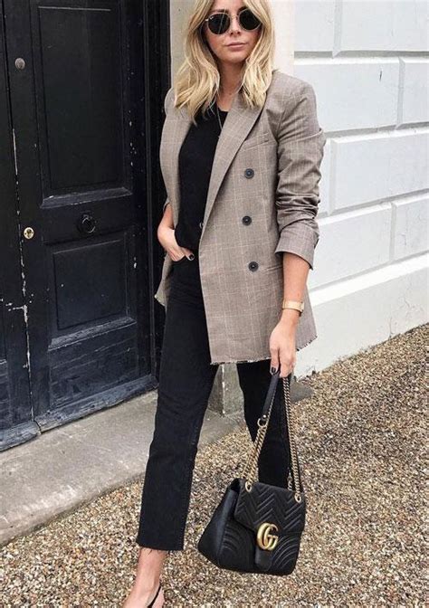 How To Wear Oversized Checked Blazer Ootd 07 Ask The Monsters