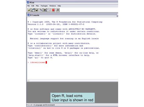 Ppt Xcms Analyte Profiling Software Tutorial Powerpoint Presentation
