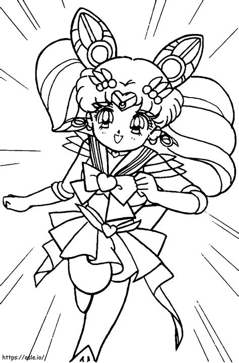 Free Printable Chibiusa Coloring Page