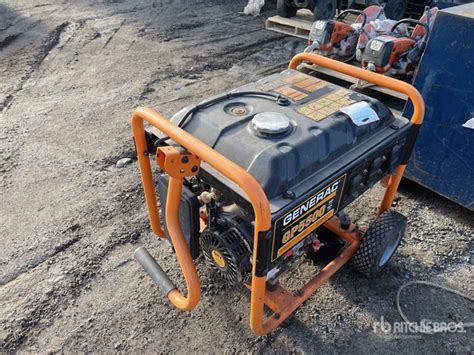 Generac Gp5500 Portable Generator Set Ritchie Bros Auctioneers