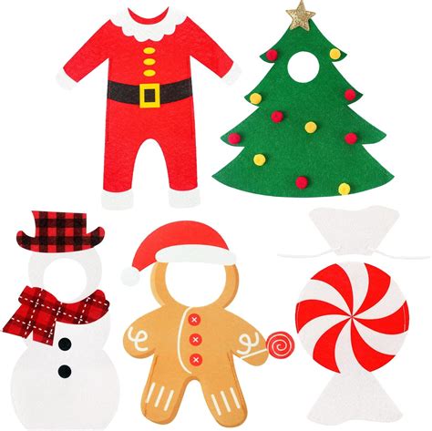 Hooling 5 Set Elf Accessories Clothes Christmas Elf Doll