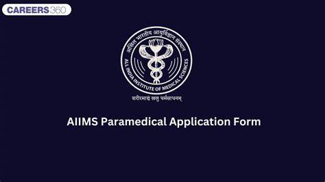 Aiims Paramedical Application Form 2025 Out Application Link Active