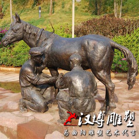 玻璃钢仿铜人物雕塑织布主题雕像城市广场步行街公园林景观铜雕虎窝淘