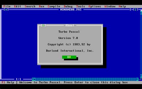 Borland Turbo Pascal 7 0 Download Domriver