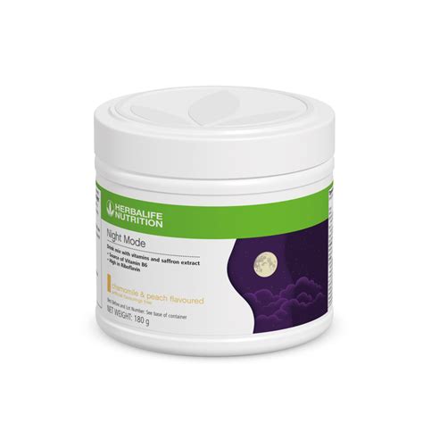 Night Mode Chamomile And Peach Flavoured 180 G Herbalife NA