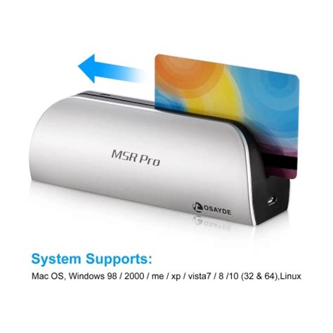 Osayde Msr880 For Magstripe Ic Nfc And Psam Cards Reader And Writer