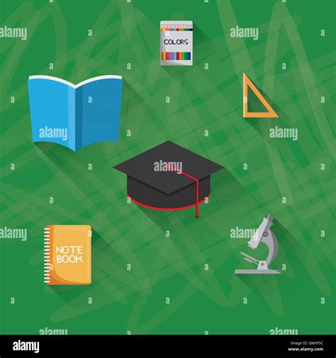 Back To School Icon Set Design Stock Vector Image And Art Alamy