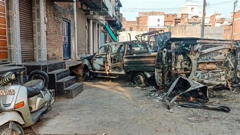 Haldwani Police Attaches House Of Key Accused Abdul Malik Removes