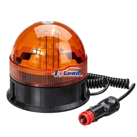 LED Safety Road Flares Flashing Warning Lamp Magnetic Emergency Rotary Strobe Light China LED