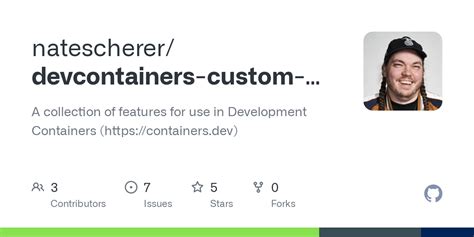 github natescherer devcontainers custom features a collection of