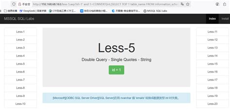 Sql Server靶场练习 Csdn博客
