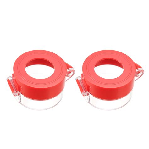 2pcs Red Plastic Switch Cover Protector For 30mm Diameter Push Button