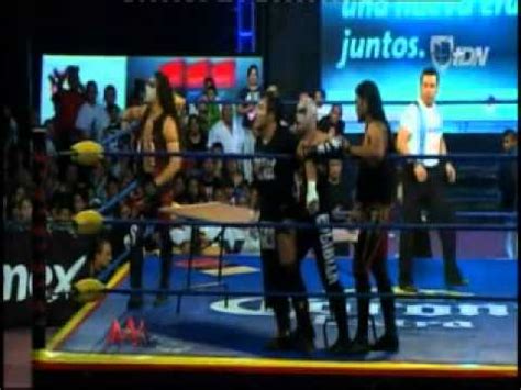 Daga el Hijo del Perro Aguayo Psicosis vs Dark Ozz Dark Scoria Dark Spíritu YouTube
