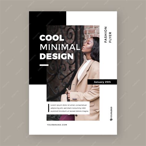 평면 디자인 미니멀리스트 포스터 템플릿 무료 벡터 평면 디자인 미니멀리스트 포스터 템플릿 무료 벡터