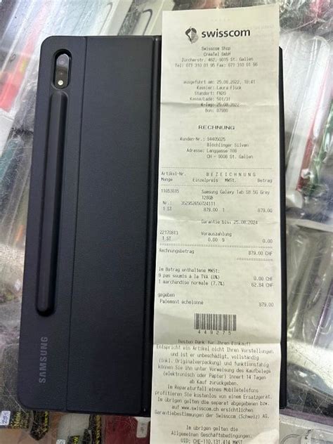 Samsung Galaxy Tab S8 128gb 5g Wifi Inkltastaturlederetui Kaufen