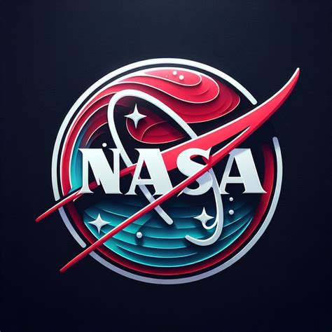 Enhanced Nasa Logo Modern Design With Sharper Edges Ai Art