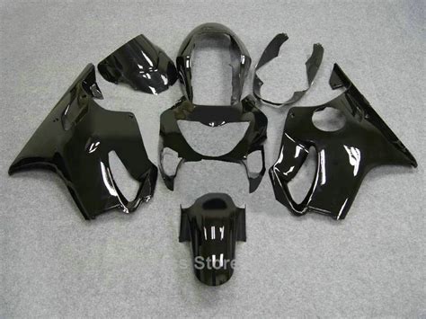 Gloss Fairings For Honda Cbr600 F4 1999 2000 99 00 100 Fit Black
