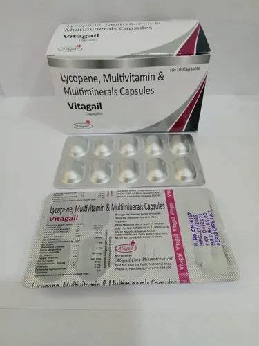 Lycopane Multivitamin And Multiminerals Capsules For Clinical Packaging