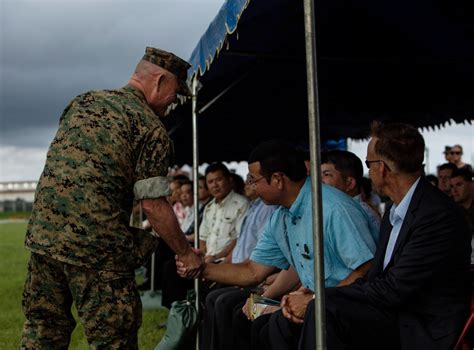 Dvids News Col Sean Mcbride Says Goodbye To Local Okinawan Friends