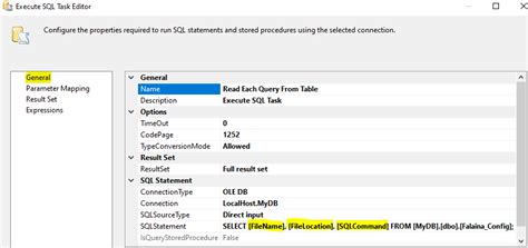 Export Flat File Based On The Each Sql Statement In The Table And Destination Microsoft Qanda