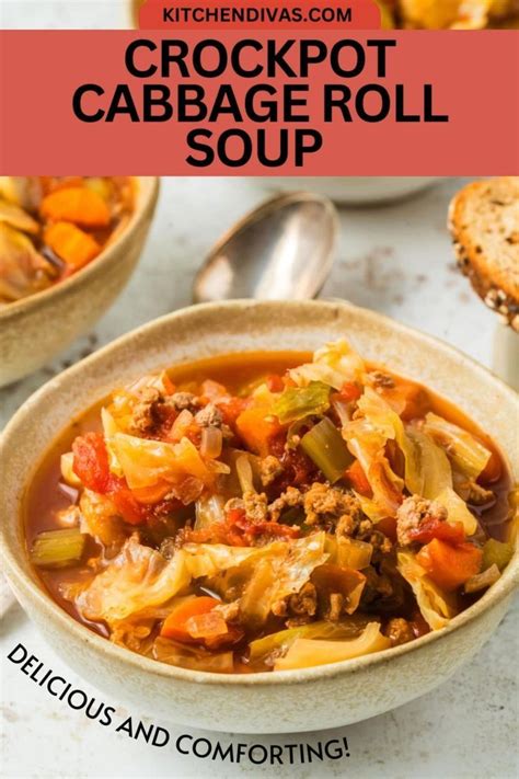 Easy Cabbage Roll Soup Recipe Video In 2024