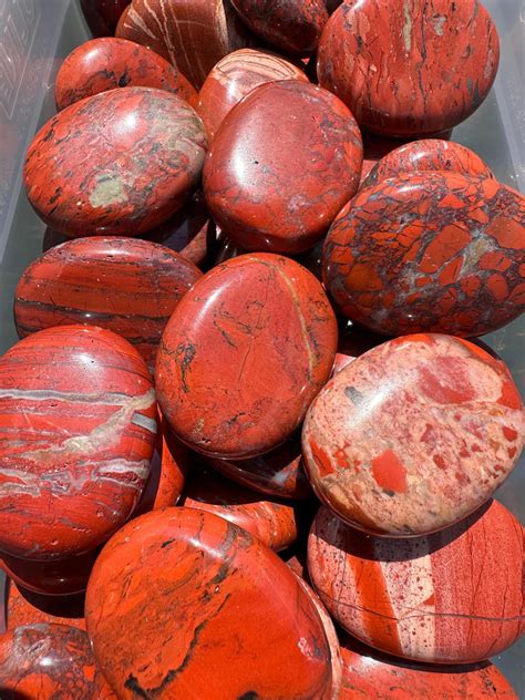 Brecciated Jasper Palm Stone New Moon Beginnings