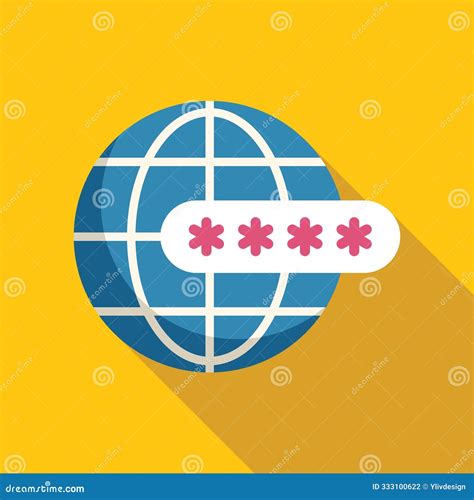 Global Network Security System Protecting World Data Access Stock