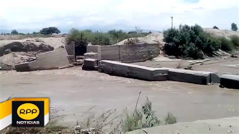 Familias del sector Sacta piden muro de contención en el río Ica RPP