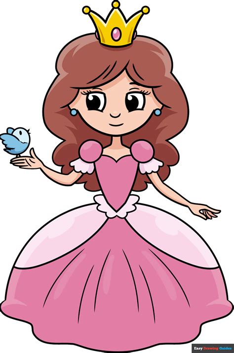 Princess Cartoon Images For Drawing Easy Infoupdate Org