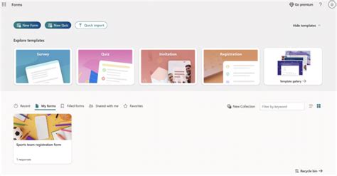 How To Create A Registration Form With Microsoft Forms