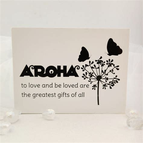 Aroha Wall Art Approx 20cm Inspire Me Online