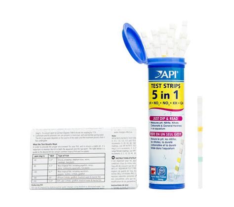 API In Aquarium Test Strips Count Pet Supplies Plus