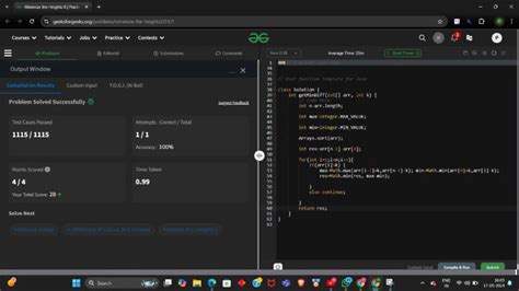 Palegaru Roopesh Naidu On Linkedin Geekstreak2024 Codingchallenge