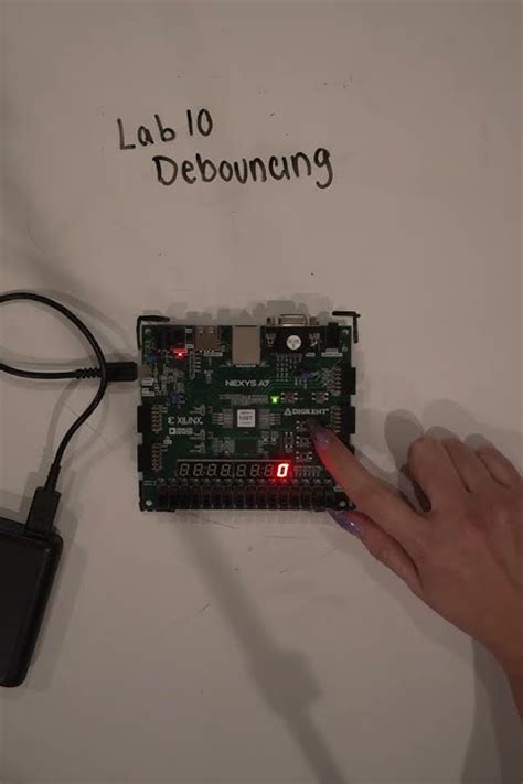 Lab10 Debouncer Circuit Youtube