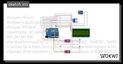 Riego Por Horario Wokwi Esp32 Stm32 Arduino Simulator