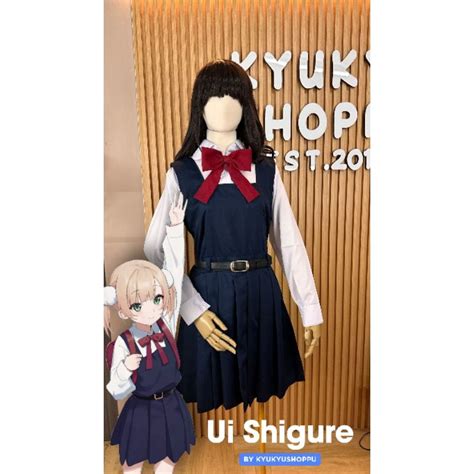 Jual Ready Stock Ui Shigure Costume Vtuber Cosplay Highquality